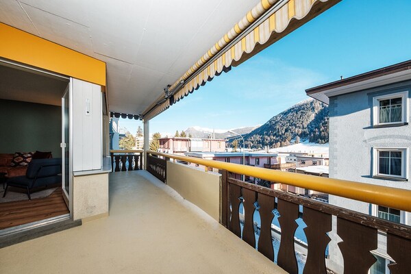 Ferienwohnung\/app. Für 10 Gäste Mit 125m² In Davos Platz - Davos