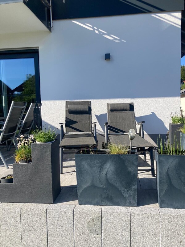 Ferienwohnung Teufelstisch (82qm) Im Erdgeschoss Mit Süd Terrasse - Bischofsmais
