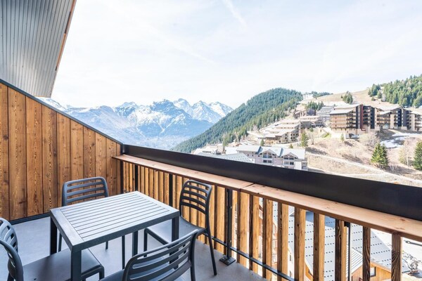 Wifi, 200m From Resort Center, View Mountain, Fitness, Swimming Pool, Sauna, Hammam, Terrace - Auris