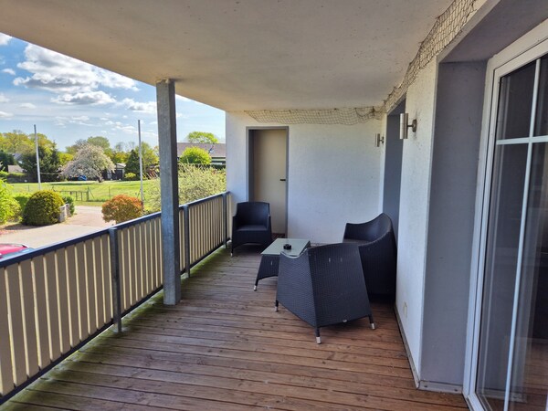 Der Landhof Strandhafer Lh-207  Komfortable Ferienwohnung Mit Balkon Auf Usedom - Lassan