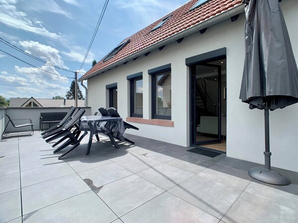 Appartement Avec Terrasse Et 2 Chambres - Molsheim