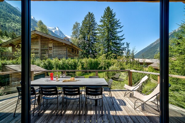 Chalet De Luxe Avec Salle De Cinéma, Spa & Jacuzzi - Argentière