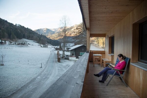 Ferienwohnung Bergahorn - Bauernhof Bertsch - Mellau