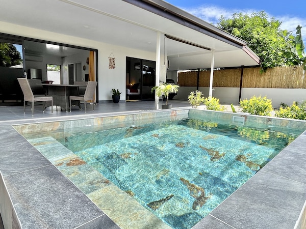 Muna House And Private Pool - A/c - Optic Fiber Wi-fi - 3 Pers - Polinesia Francese